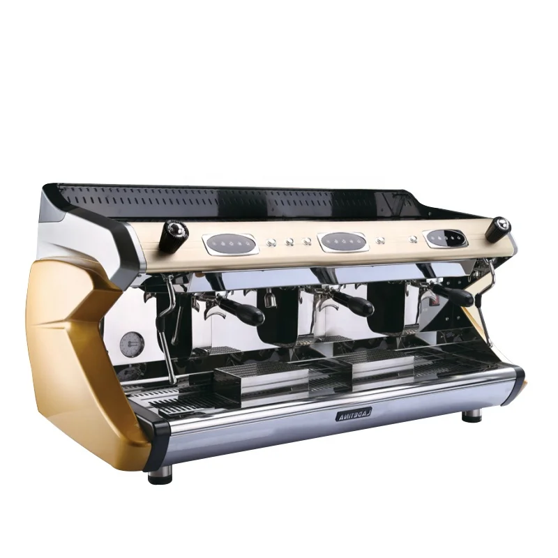 Professional Italy Commercial Commercial Triple Head 3 Group Barista ...