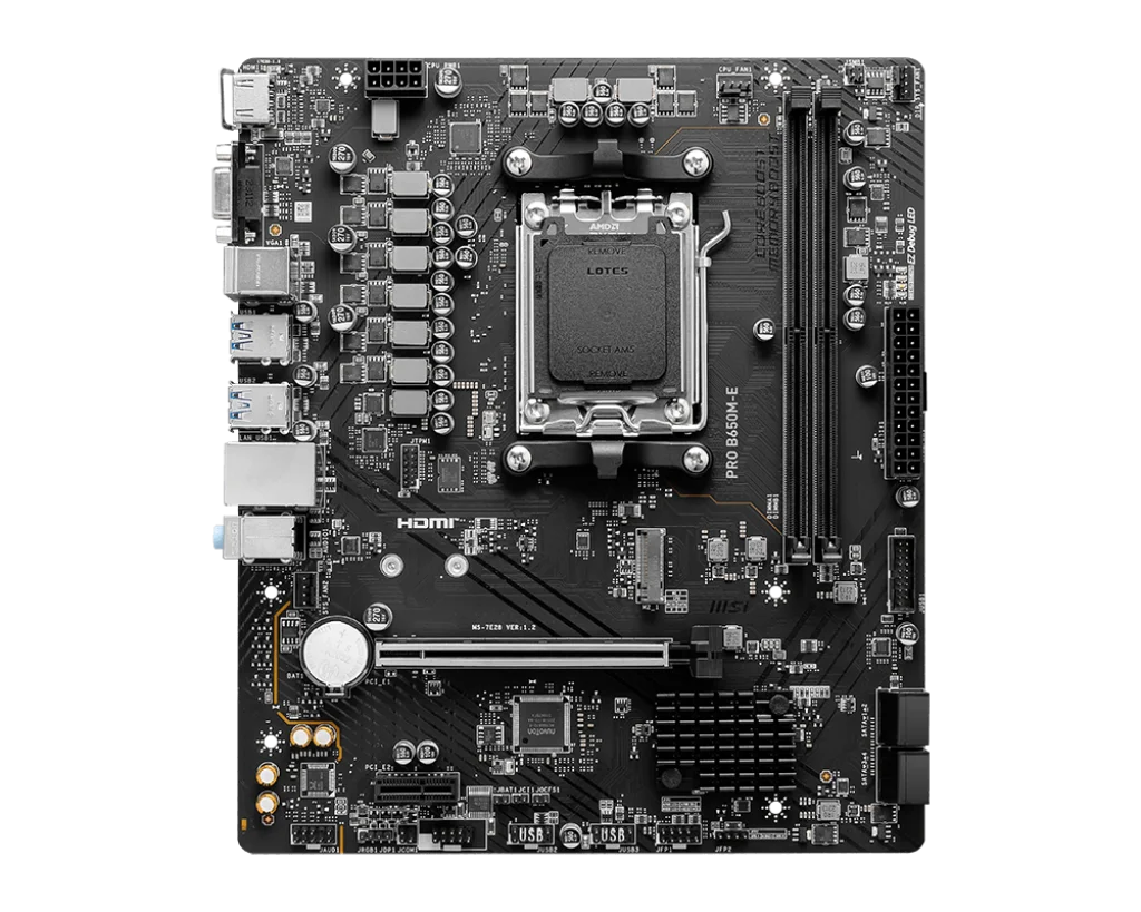 Brand New MS1 PRO B650M-E Gaming Motherboard 2xDDR5 UDIMM Socket AM5 ...