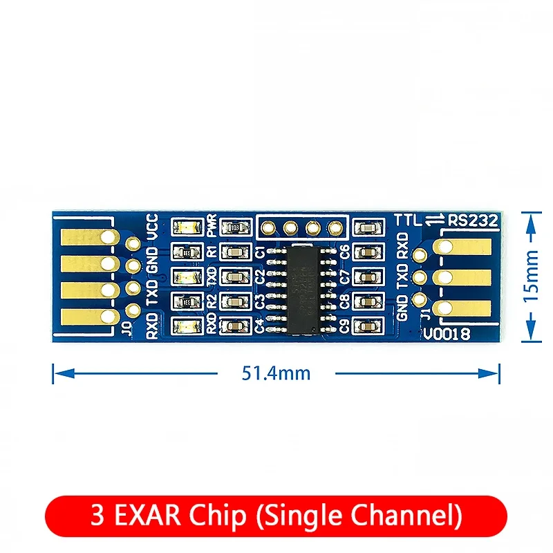 Rs232 Sp3232 Ttl To Rs232 Module Rs232 To Ttl Brush Line Serial Port ...