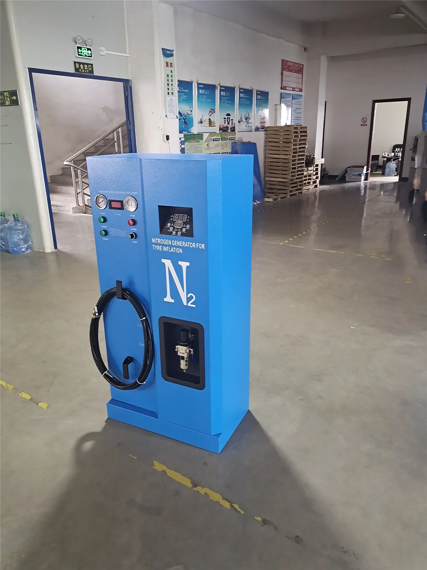 Digital Nitrogen Tyre Inflator - Fully Automatic for Workshop