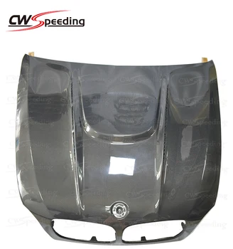 H Style Carbon Fiber Engine Hood Bonnet For 2007-2013 Bmw X6 X6m X5 X5m ...