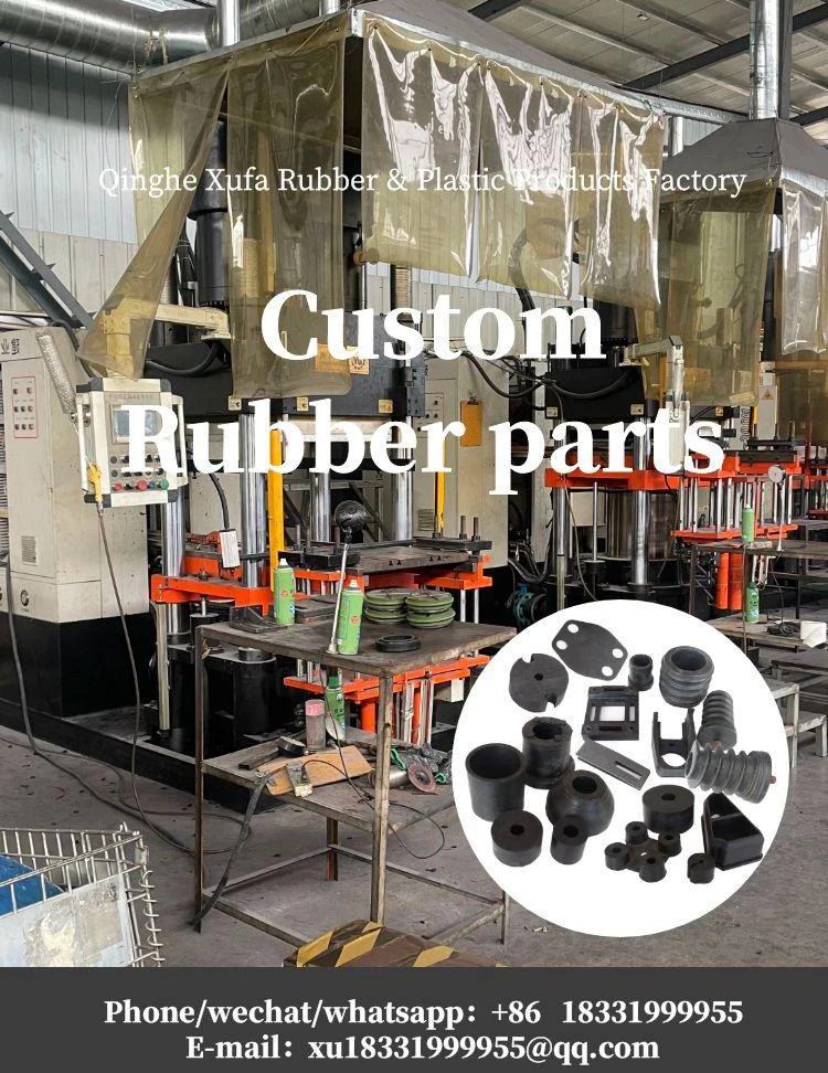 Factory Custom Fabricated Non-standard Rubber Parts Molding Extruding ...
