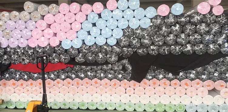 Polyester Dubai Woven Textiles Crushed Hijab Cey Crepe Fabric Crinkle ...