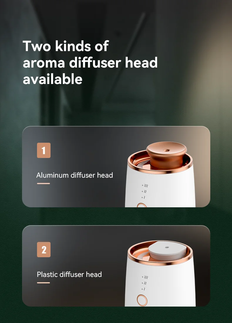 SCENTA Luxury Electronic Wireless Rechargeable Essential Oil Nebulizing ...