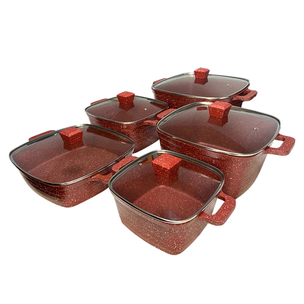 Multi-function Aluminum And Non Stick Cookware Sets For Family Kitchen ...