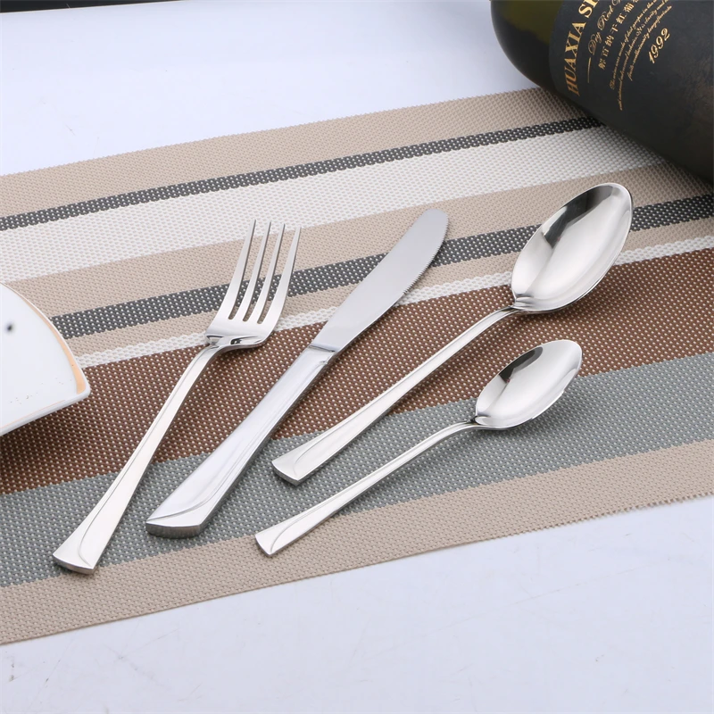 Wooden Box High-quality Stainless Steel Cutlery Wedding Cutlery Set ...
