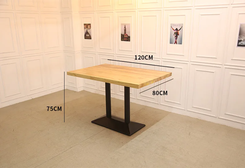 Economical Custom Design for Dining Tables - Wood & Marble