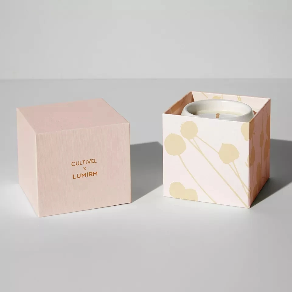 Luxury Custom Printing Cardboard Empty Candlebox - Gambar Kardus Kosong