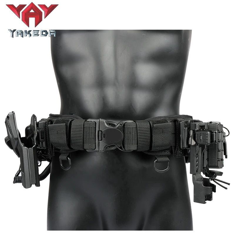 Yakeda Tactical Belt Setup - Quick Attach & Release System
