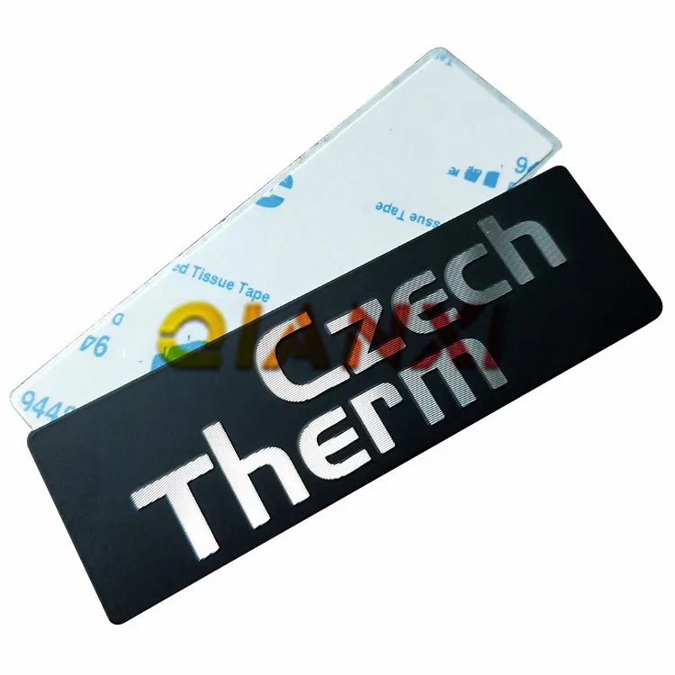 Aluminium Die Cast Nameplate Badge 3d Metal Emblem Embossed Logo Sign ...