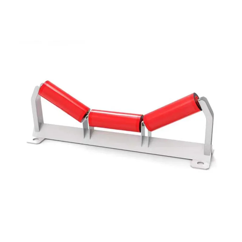 Coal Mining Plastic Idler 3 Roller Impact Trough Sets Belt Conveyor ...