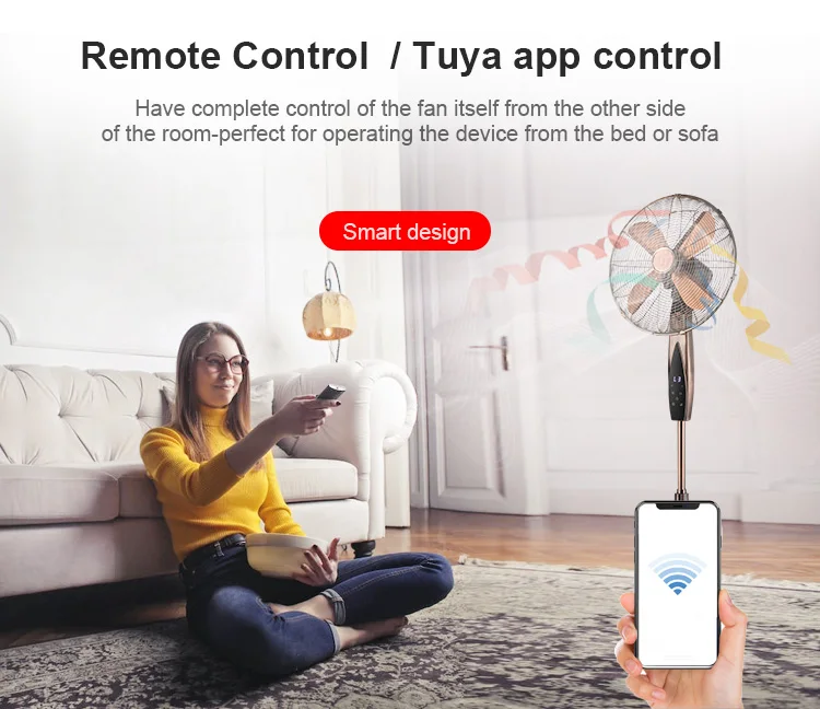 Customized Electric Bracket Fan Height Adjustment Three-speed Wind ...