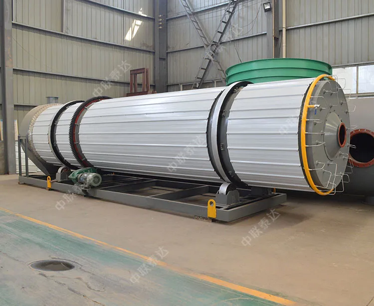 300m2 Steam Rotary Drum Dryer For Silkworm Cocoon Grass Forage Tea ...
