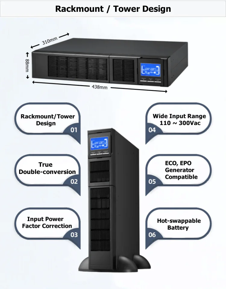 1kva ~ 10kva Online Ups Rackmount Winner Pro - Buy Rackmount Ups 1kva ...