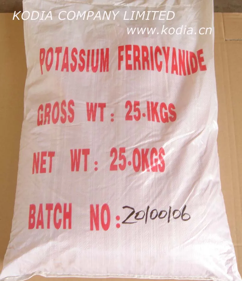Potassium Ferricyanide Reagent Grade / Extra Pure Grade - Buy Potassium ...