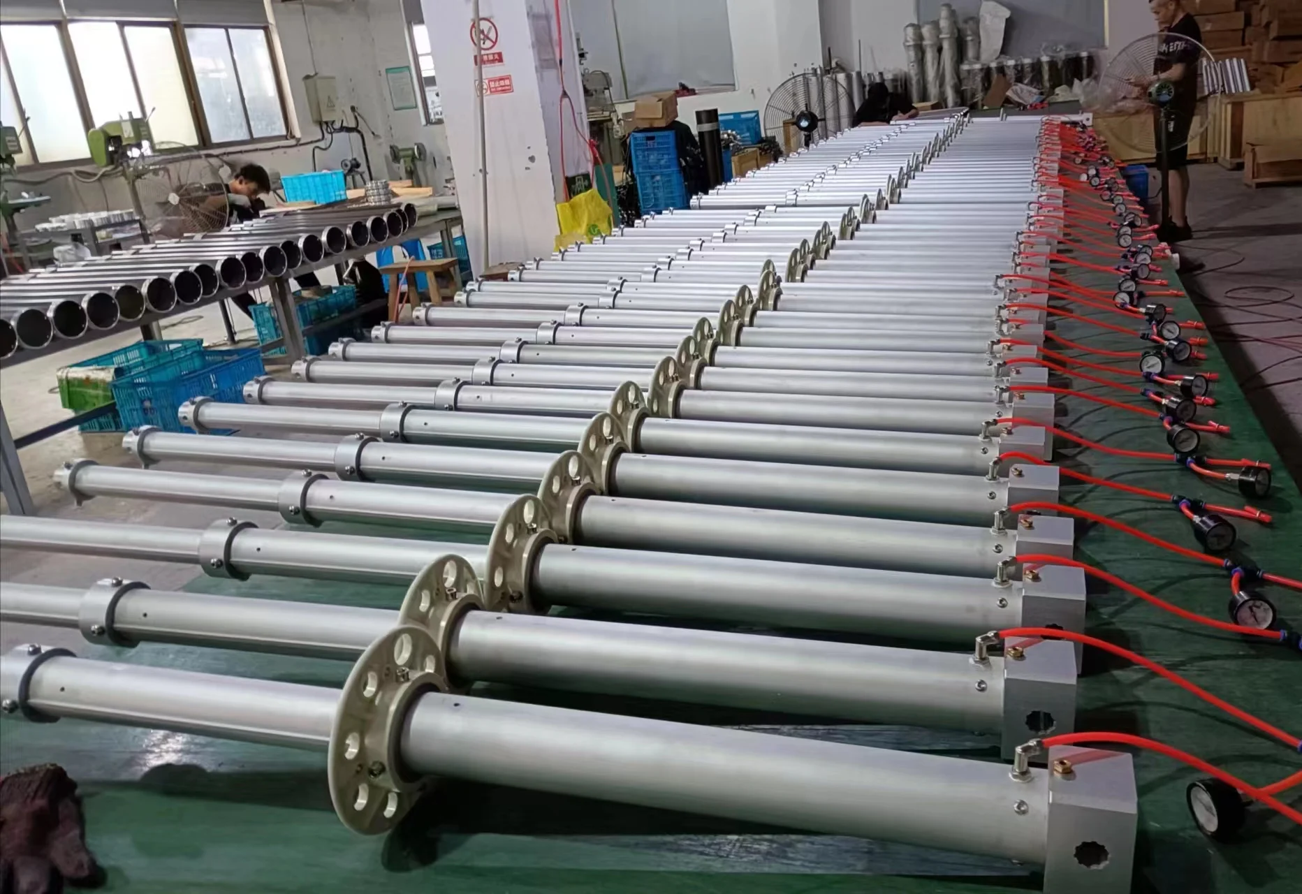 Ce Approve Enwei- Q Series Pneumatic Telescopic Mast Pole For Light ...