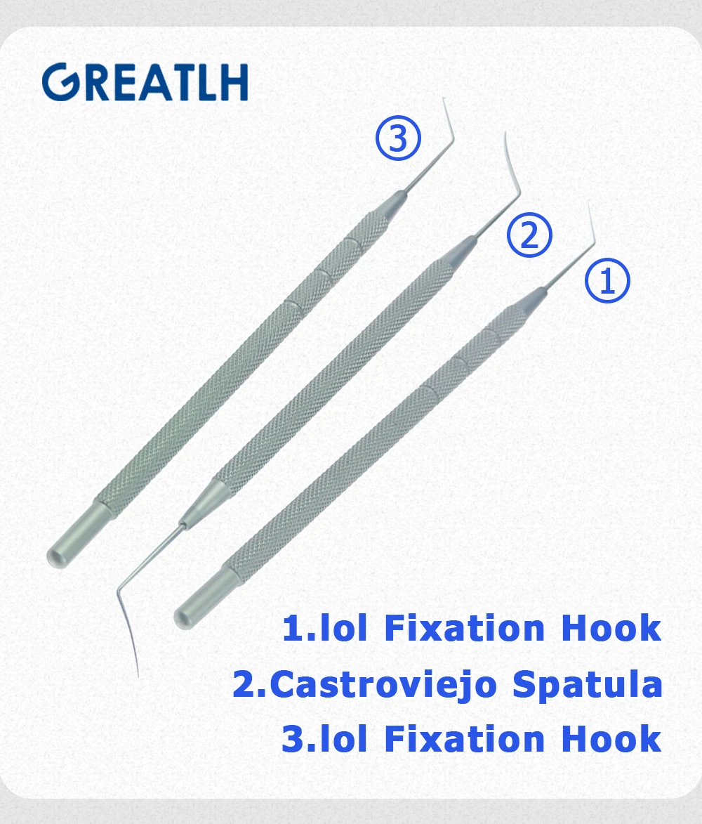 Hot Sale 21pcs Stainless Steel Cataract Ophthalmic Equipment Set