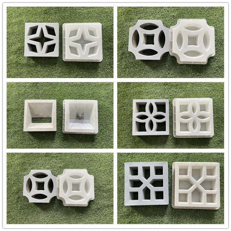 Silicone Rubber Concrete Large Wall Screen Breeze Hollow Block Brick ...
