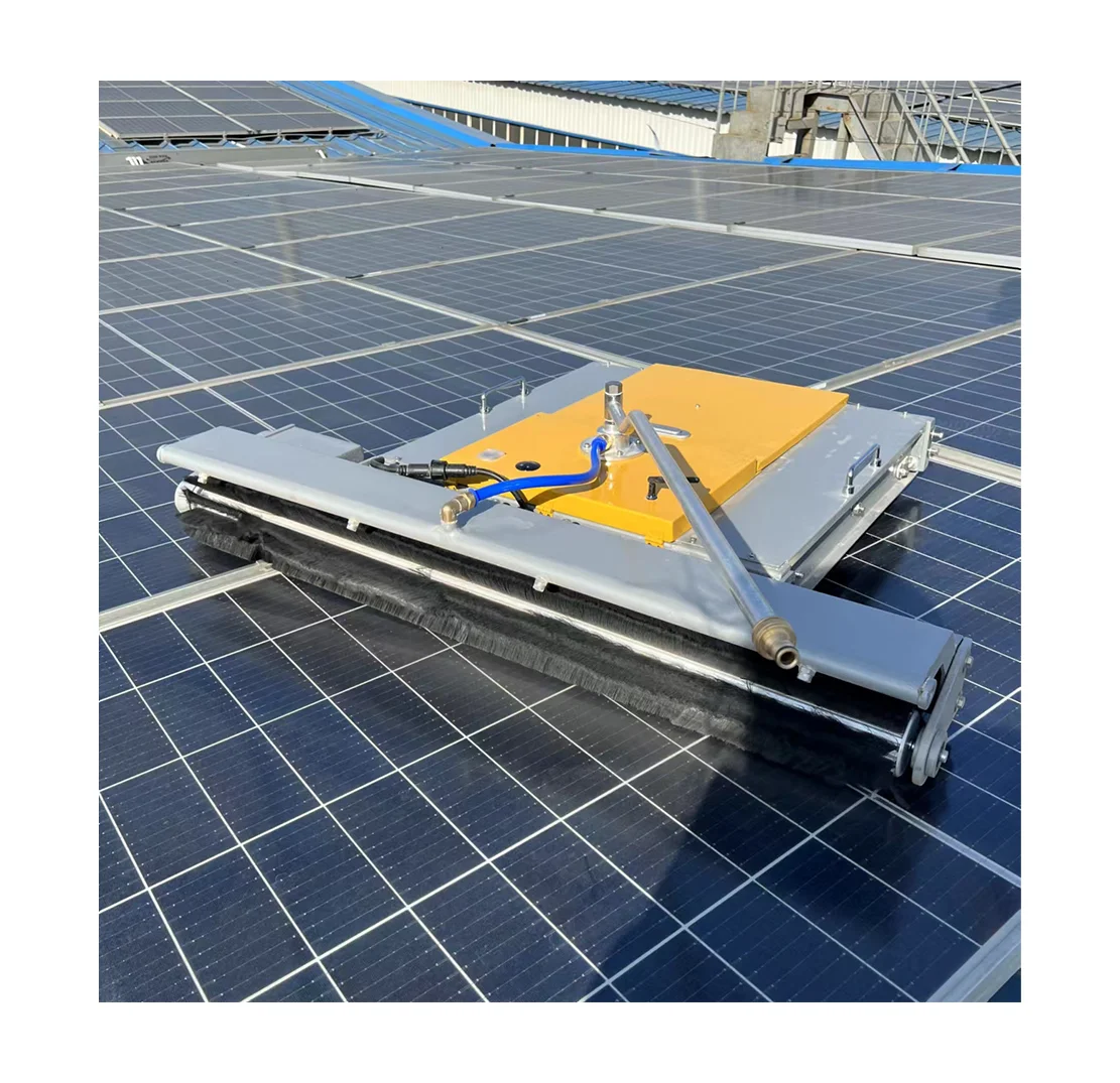 Wireless Automatic Solar Panel Cleaning Robot Remote Control Solar ...