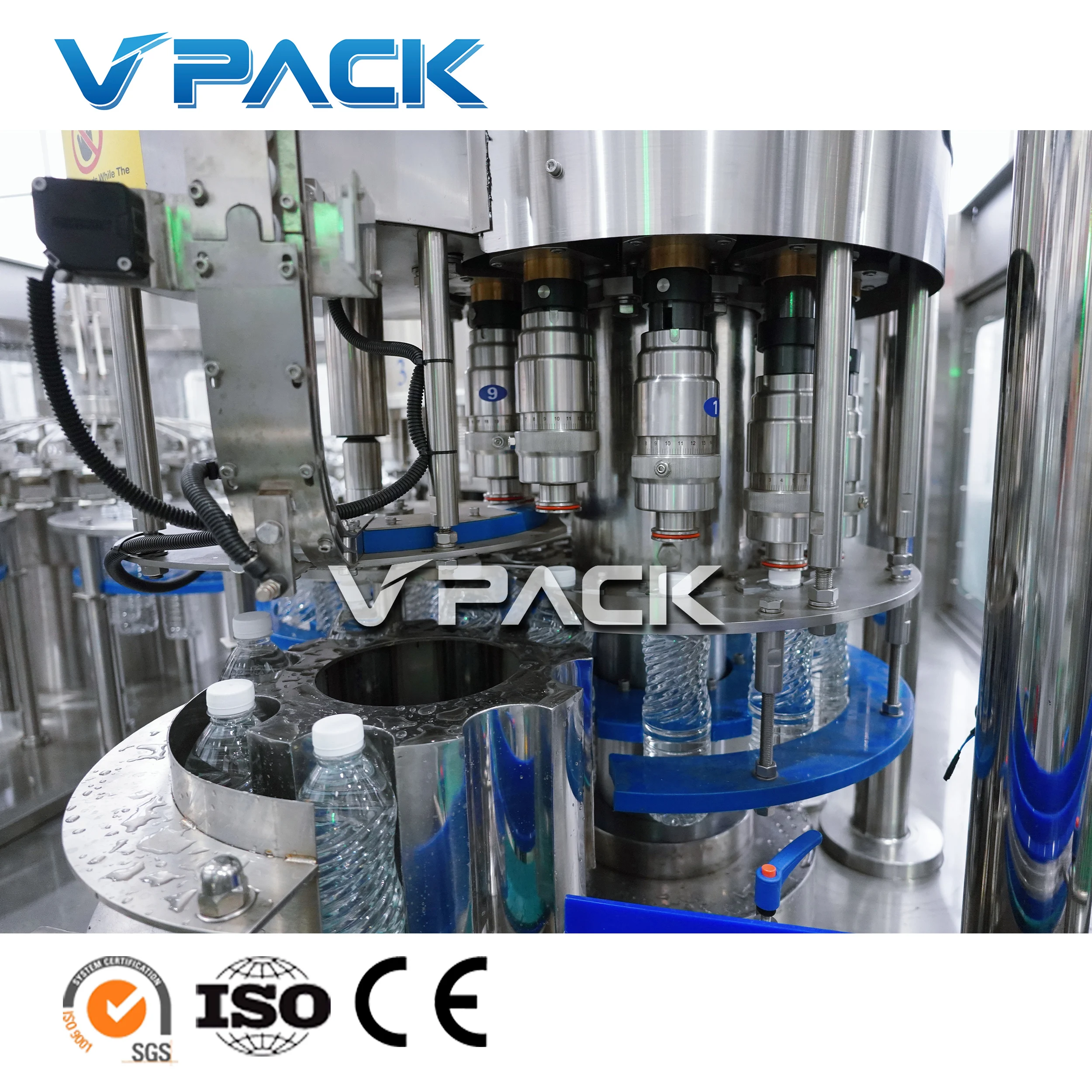 Full Set Complete Pet Plastic Small Bottle Drinking Water Production ...