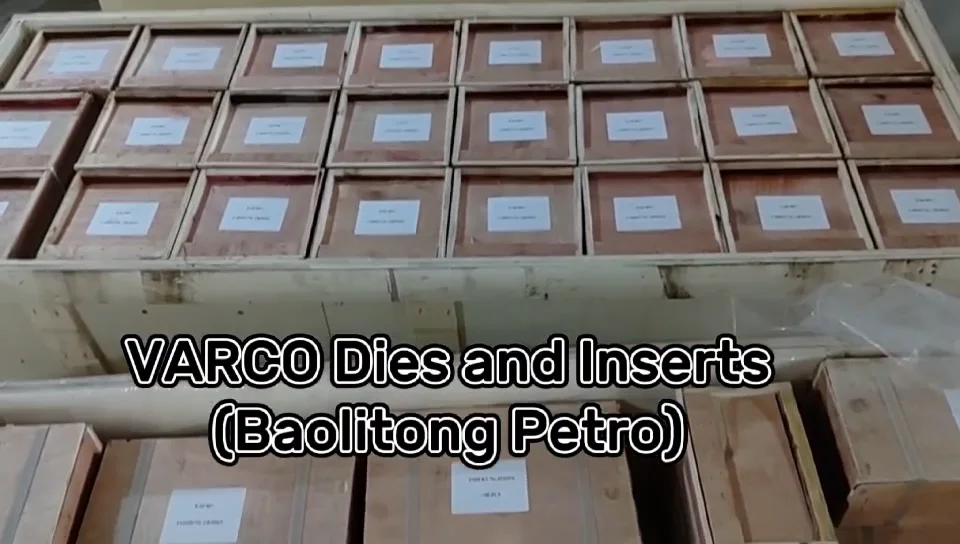 Varco Tong Dies Slip Inserts 3/4" X 3-1/16" X 5" For Iron Roughneck ...