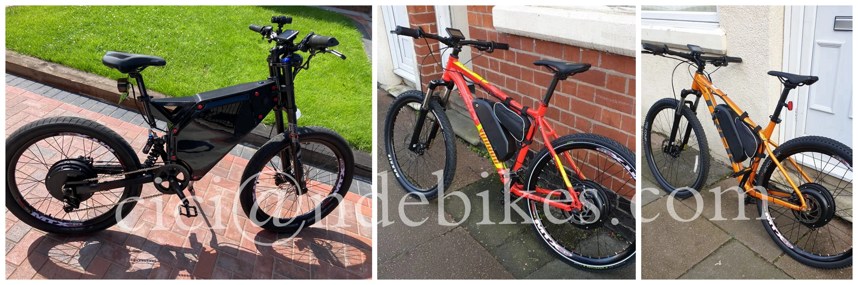 Cheap E Bike Conversion Kit - 52V 2000W Ebike Motors