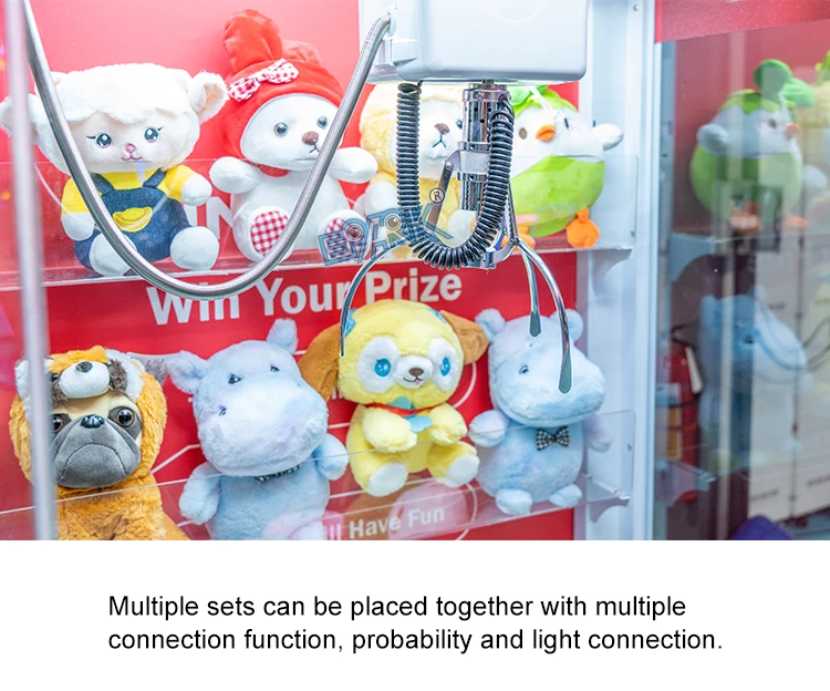 Coin Operated Toy Grabbing Machine Arcade Kids Claw Machine Crane ...