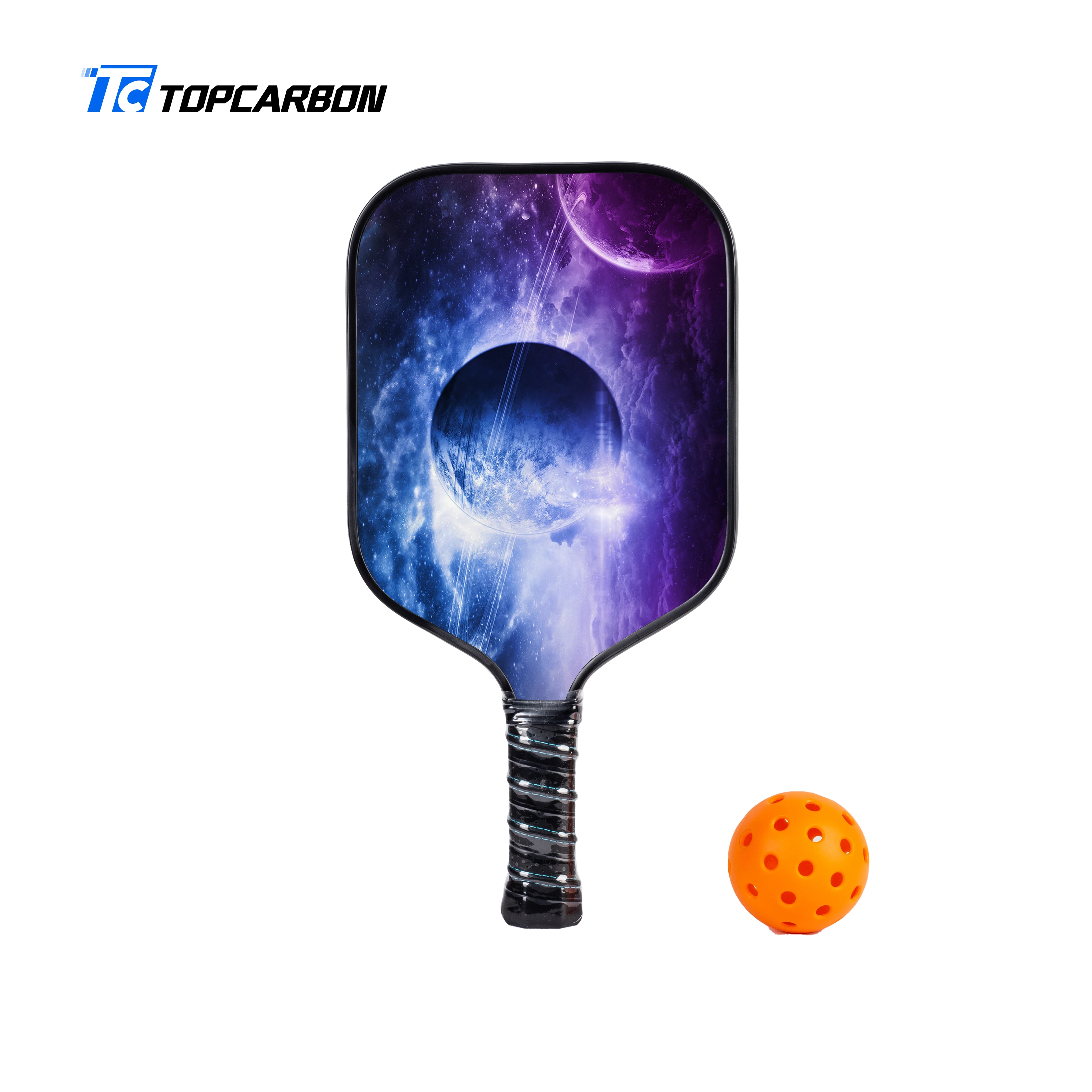 Professional Carbon Fiber Pickleball Paddle Edgeless Hot Sell Eva Foam ...