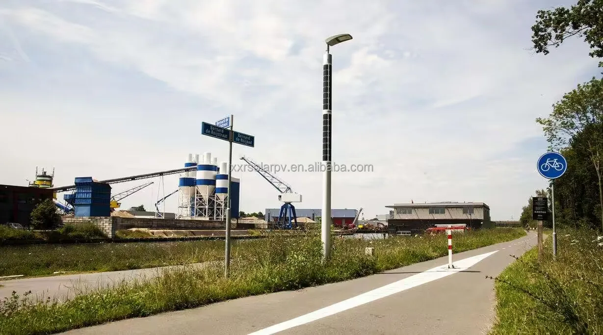 New Arrival 100W Sunpower Cylinder Solar Panel Factory Price for Street ...