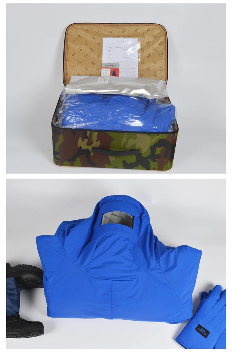 XL Size Cryogenic Work Clothes - Ultimate Low Temp Protection