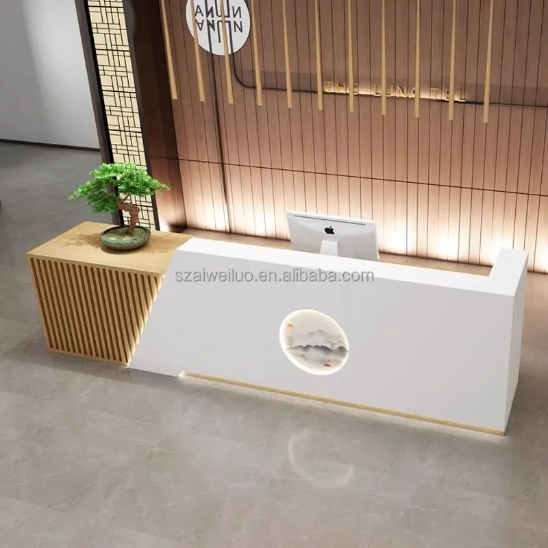 现代可扩展家具办公接待处柜台桌 - Buy 办公室接待台型号:,接待台出售,办公室接待台 Product on Alibaba.com