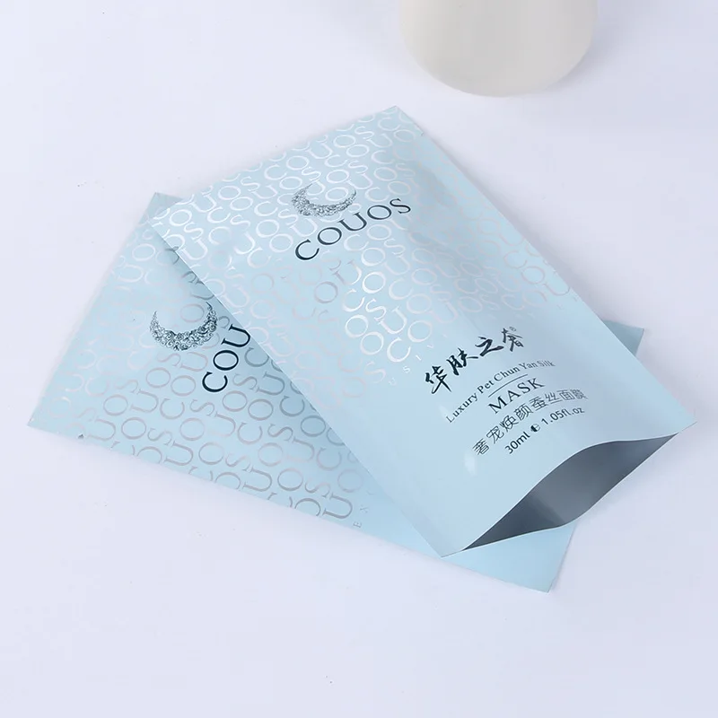 Custom Skincare Lotion Shampoo Sample Sachet 3 Side Sealed Bag Small ...