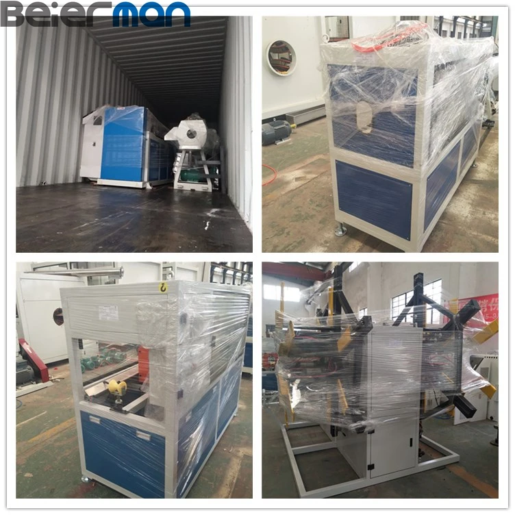 16-32 Mm Double Station Winder Sps32 For Small Soft Pe Corrugated ...