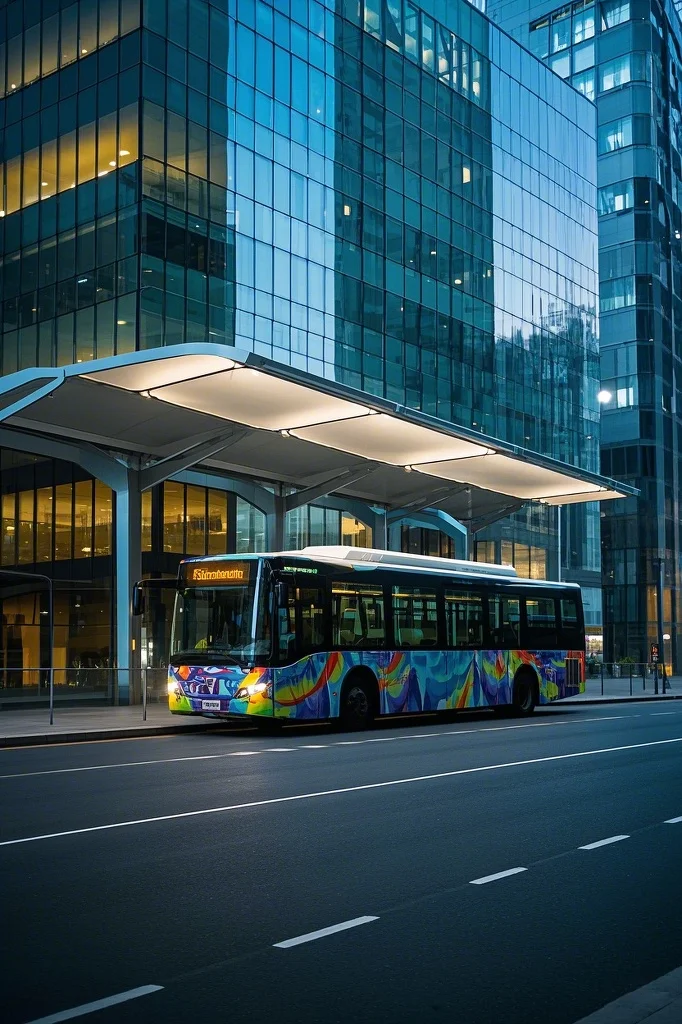 Industrial PVC Membrane Shade Awning Structure Bus Station Shelter for ...