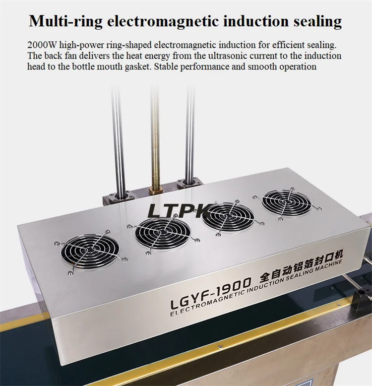 Lgyf-1900 Automatic Continuous Plastic Bottle Heat Sealing ...