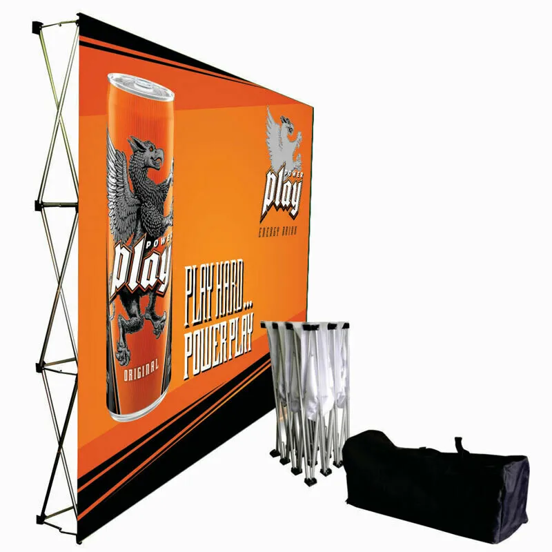 Folding Backdrop Exhibition Booth Promotional Display Event
