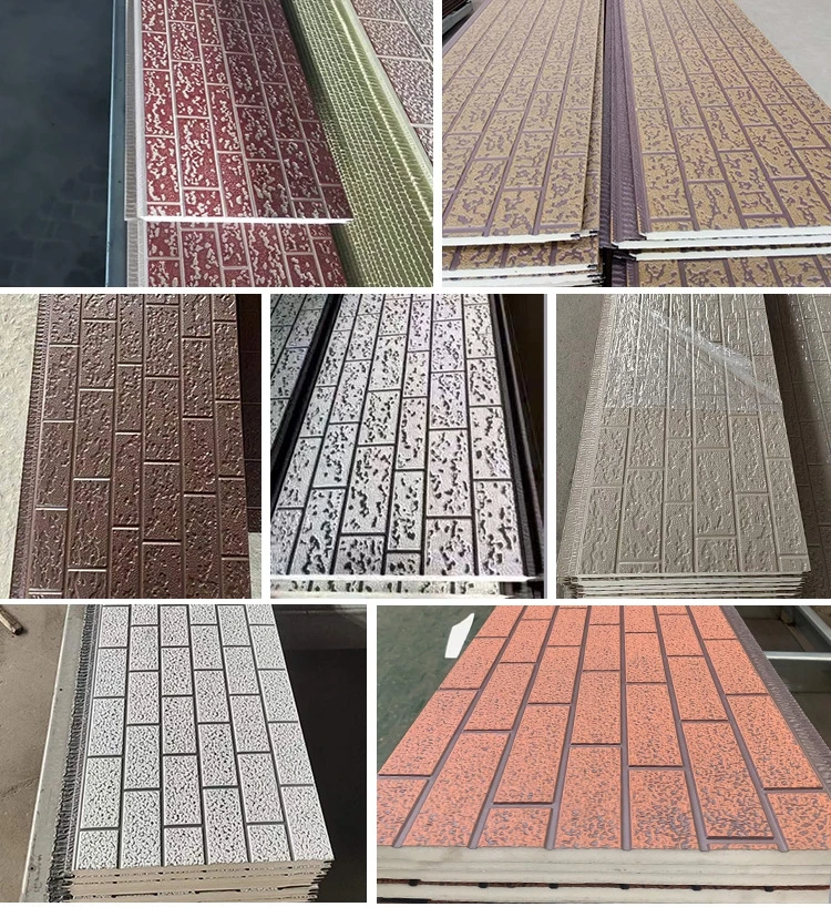 Eco-friendly Faux Brick Exterior Cladding Polyurethane Foam Metal ...