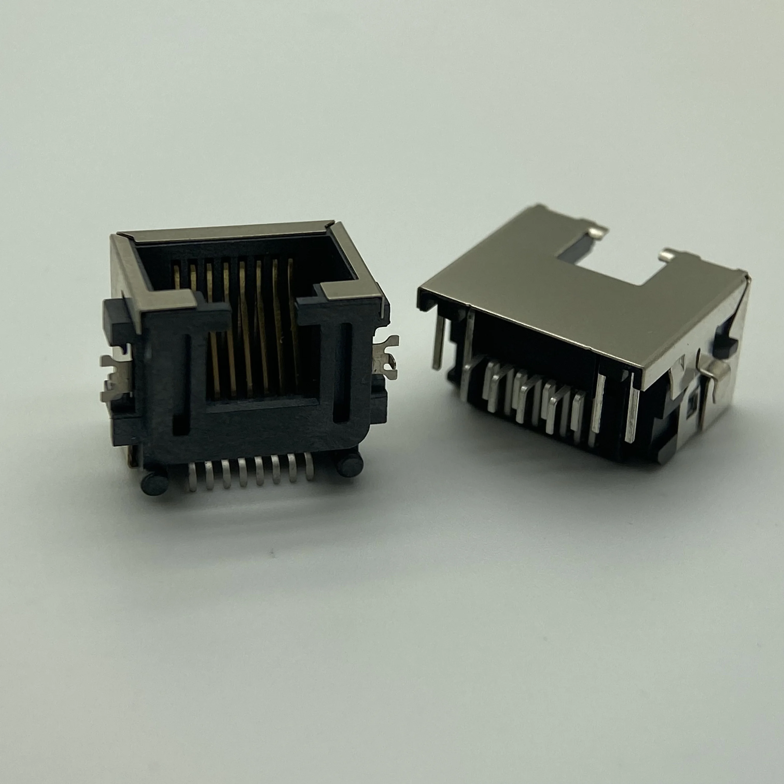 Shielded RJ45 Modular Jack RJ-45 Offset H9.90 SinkH4.3 8p8c Plug RJ45 ...