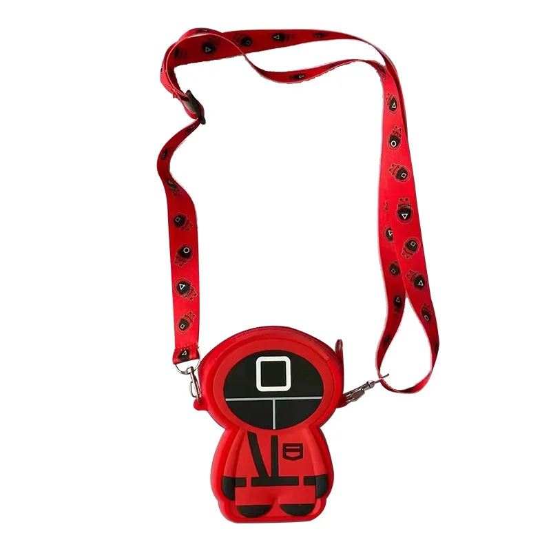 Squid Game Fidget Toy - Unveiling the Silicone Shoulder Bag