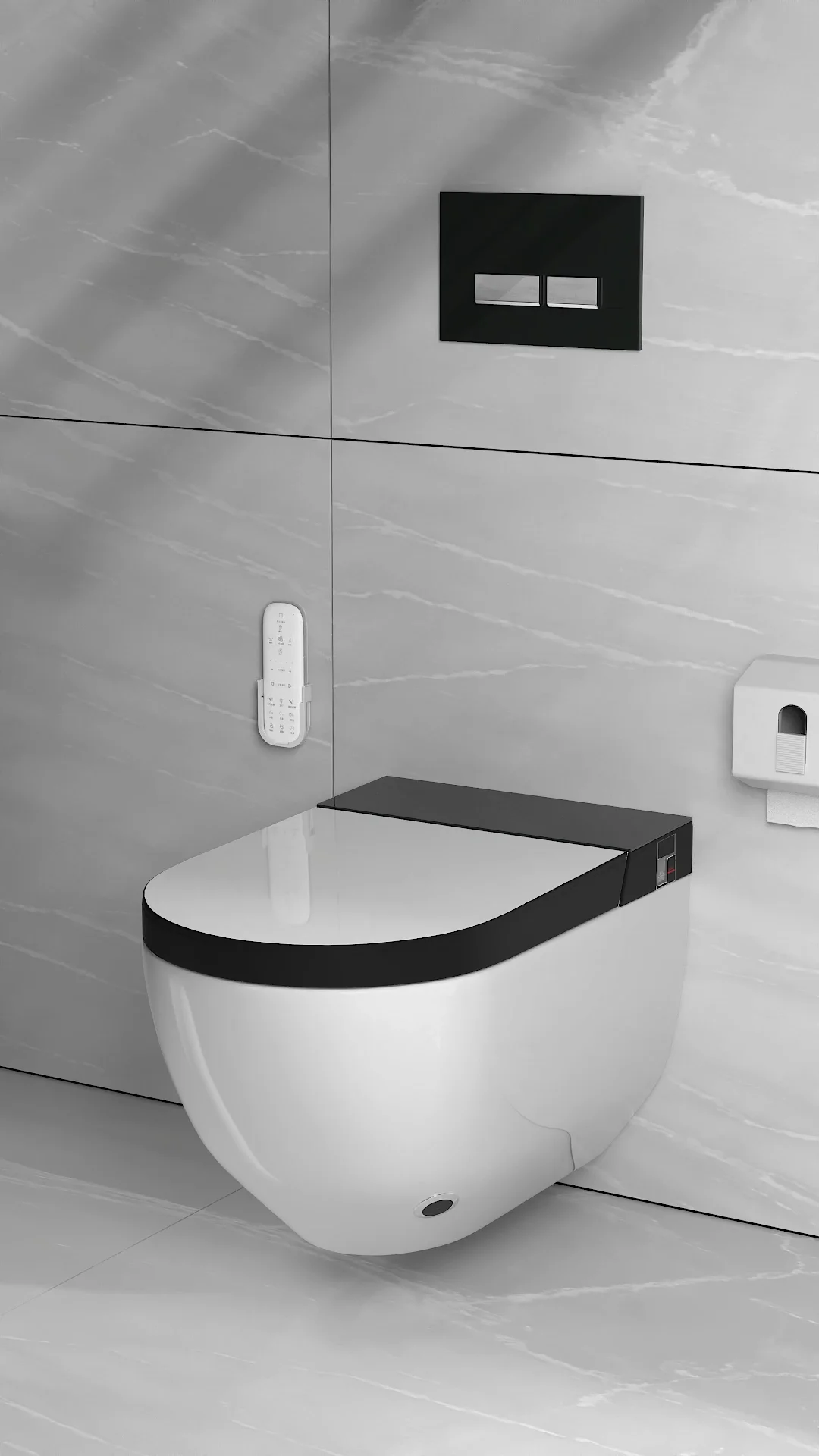 Australian Smart Watermark Intelligent Set Foot Sensor Flushing Wc ...