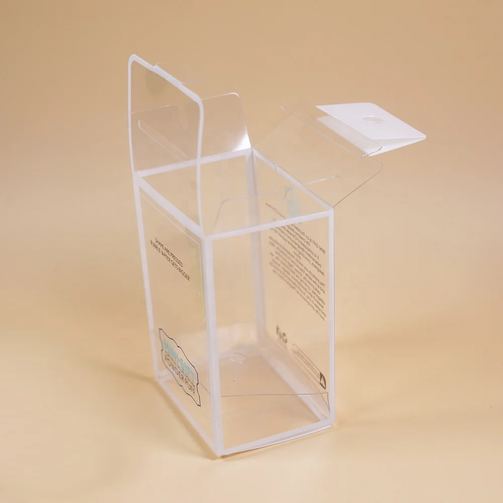 Fancy Design Clear Plastic Packaging Pet Box For Electronic Cosmetics ...