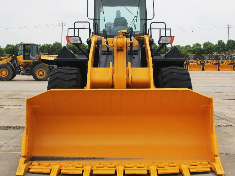 Chinese Compact Mini Wheel Loader LUTONG LT958 Small Micro 5 TON Front ...