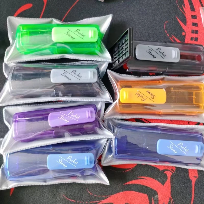 Hot Sale Self Inking Signature Pocket Flash Stamps With Assorted Mount ...