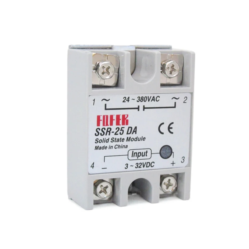 Ssr Relay Solid State SSR-25DA SSR-40DA SSR-60DA Relay 3-32VDC 25A 40A 60A| Alibaba.com
