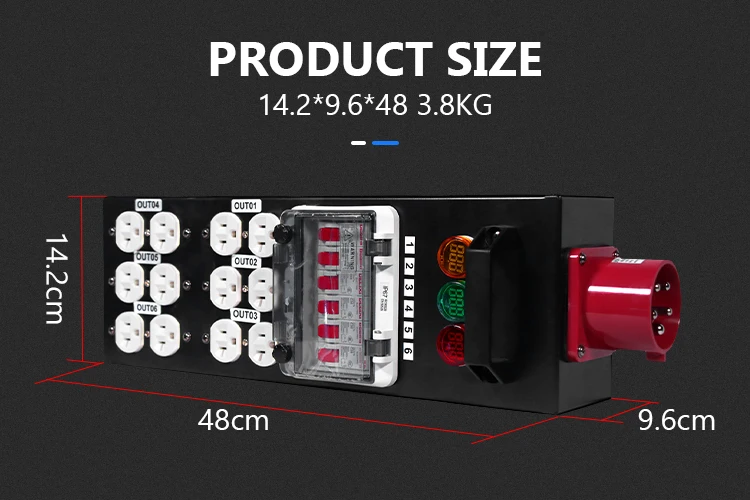 VLTG Power Distribution Box - Reliable LED Stage Light Power