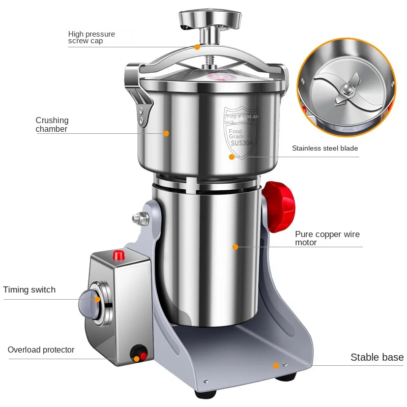 Multifunctional grinder small household grains milling machine ultra ...