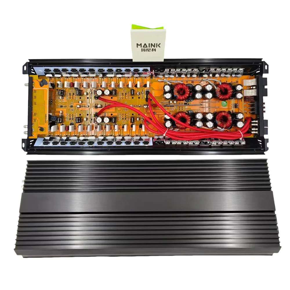 Car Amplifier Monoblock Class D Subwoofer Car Audio Amplifier Car Speaker 300.4 High Power ...