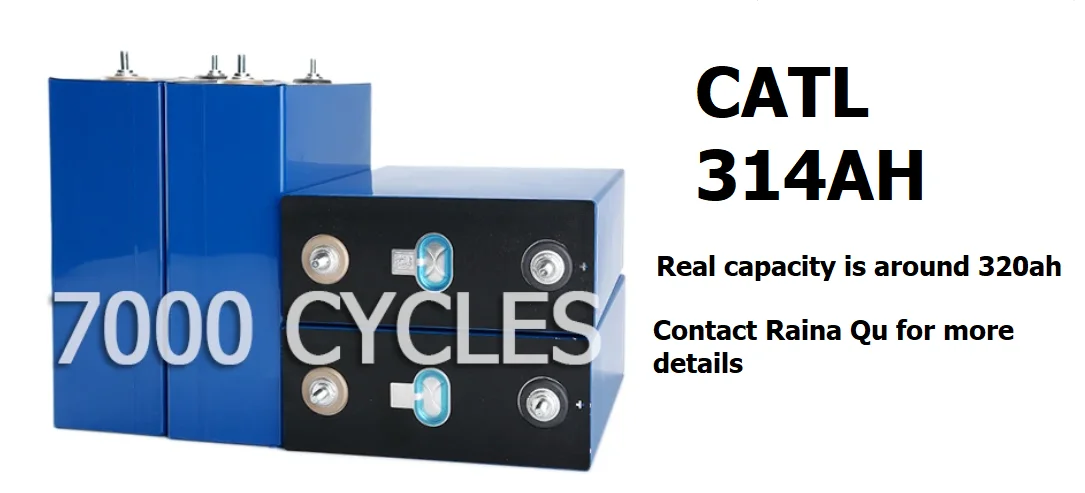 Apexium Grade a CATL 314ah LFP Lithium Ion Batteries