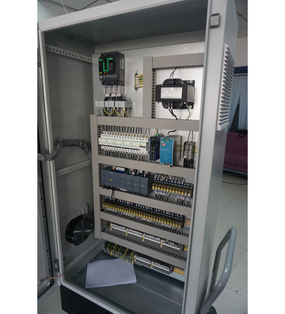 Top Drive System Automation Control Panel PLC Control Cabinet Container ...