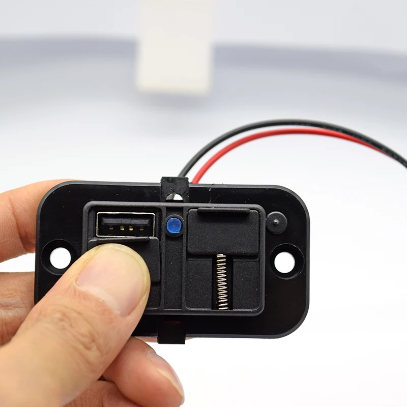 RV USB Outlet Automotive USB Port Panel Mount 12V USB Charger Multi ...